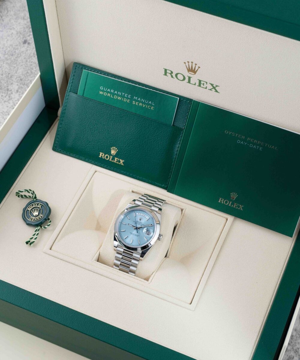 Rolex Day-Date 228206 2022 – Watchtrader & Co